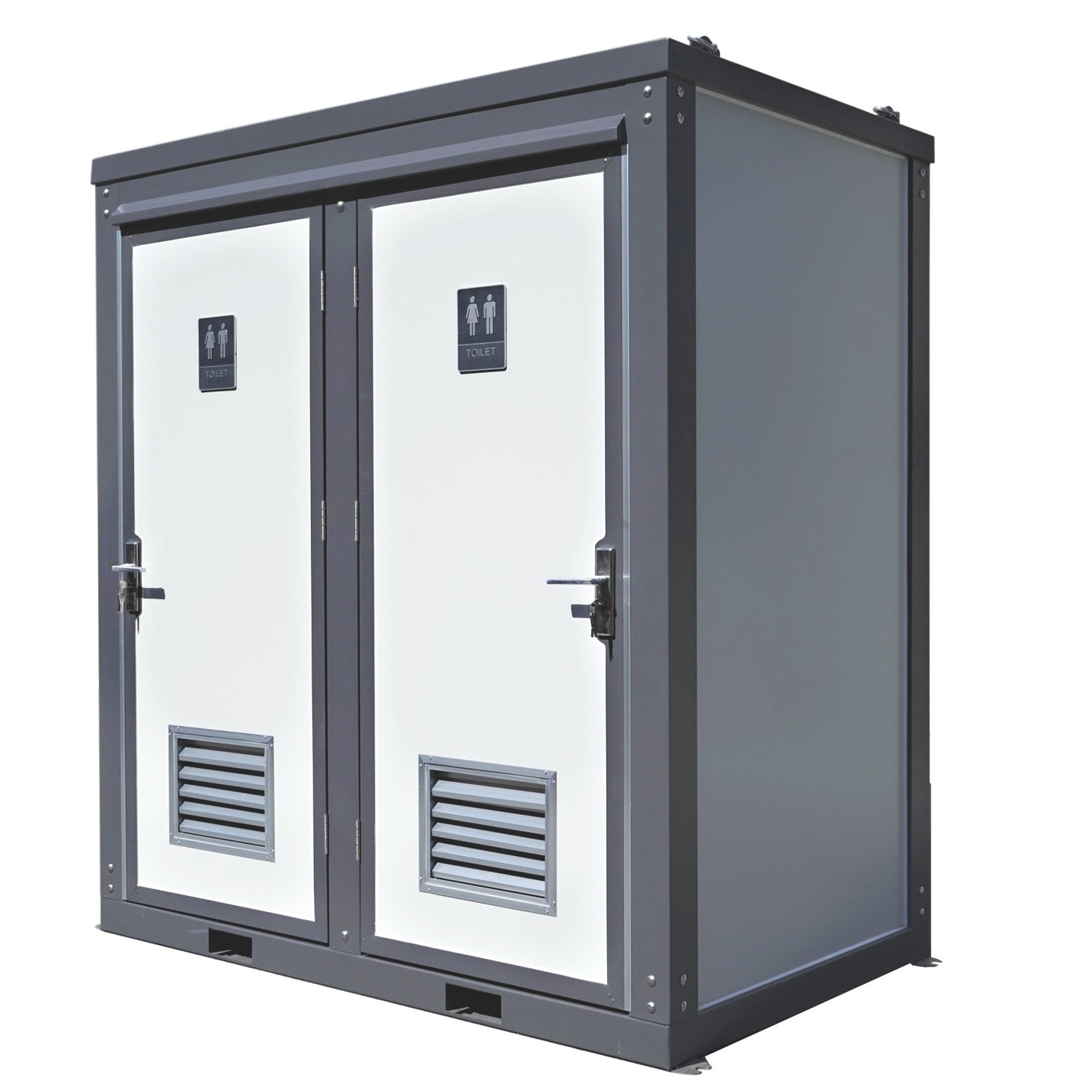 2 Private Toilet Stalls Portable Restroom – Chery Industrial