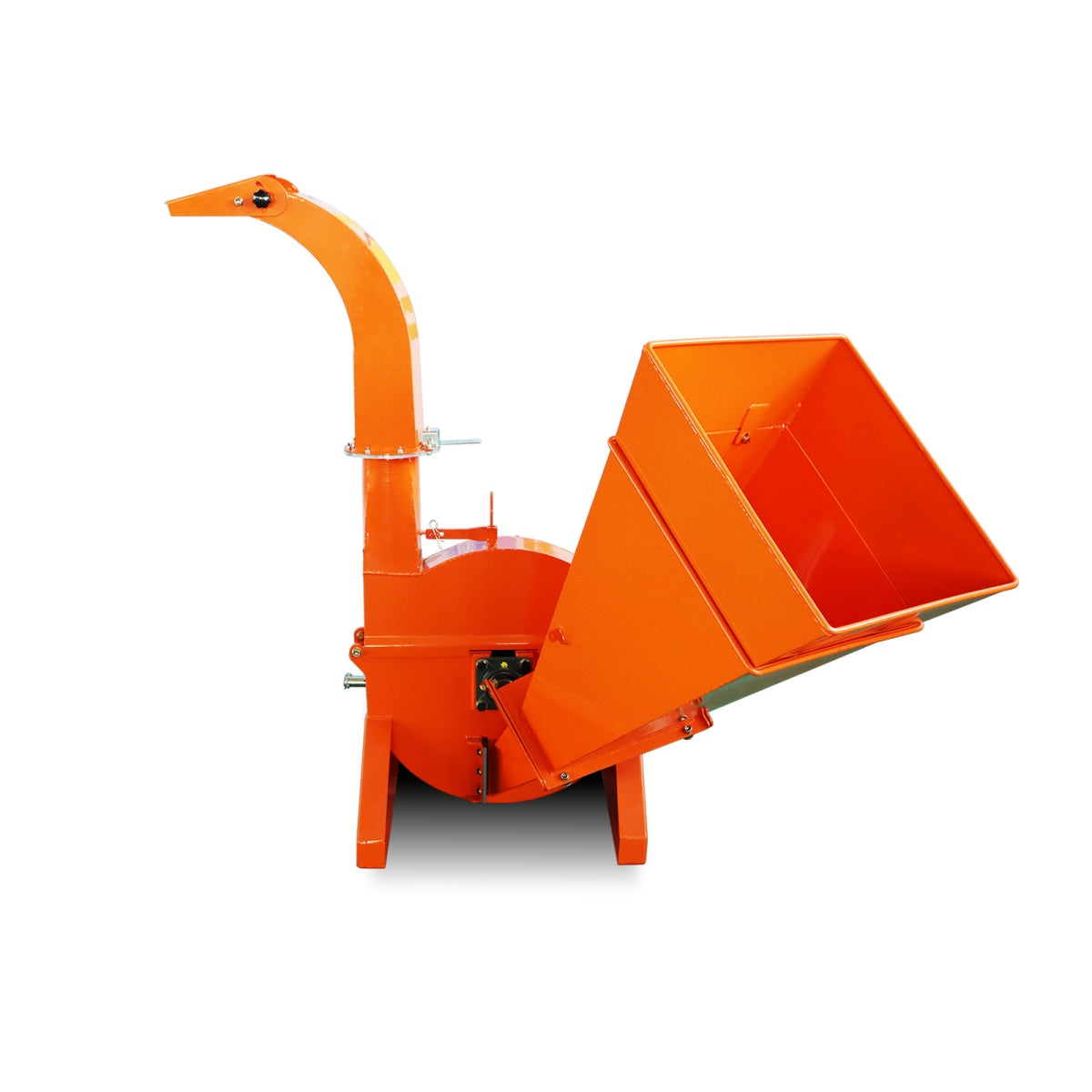 4" 3-Point PTO Wood Chipper for Tractors Up To 45HP (PTO Shaft Include ...