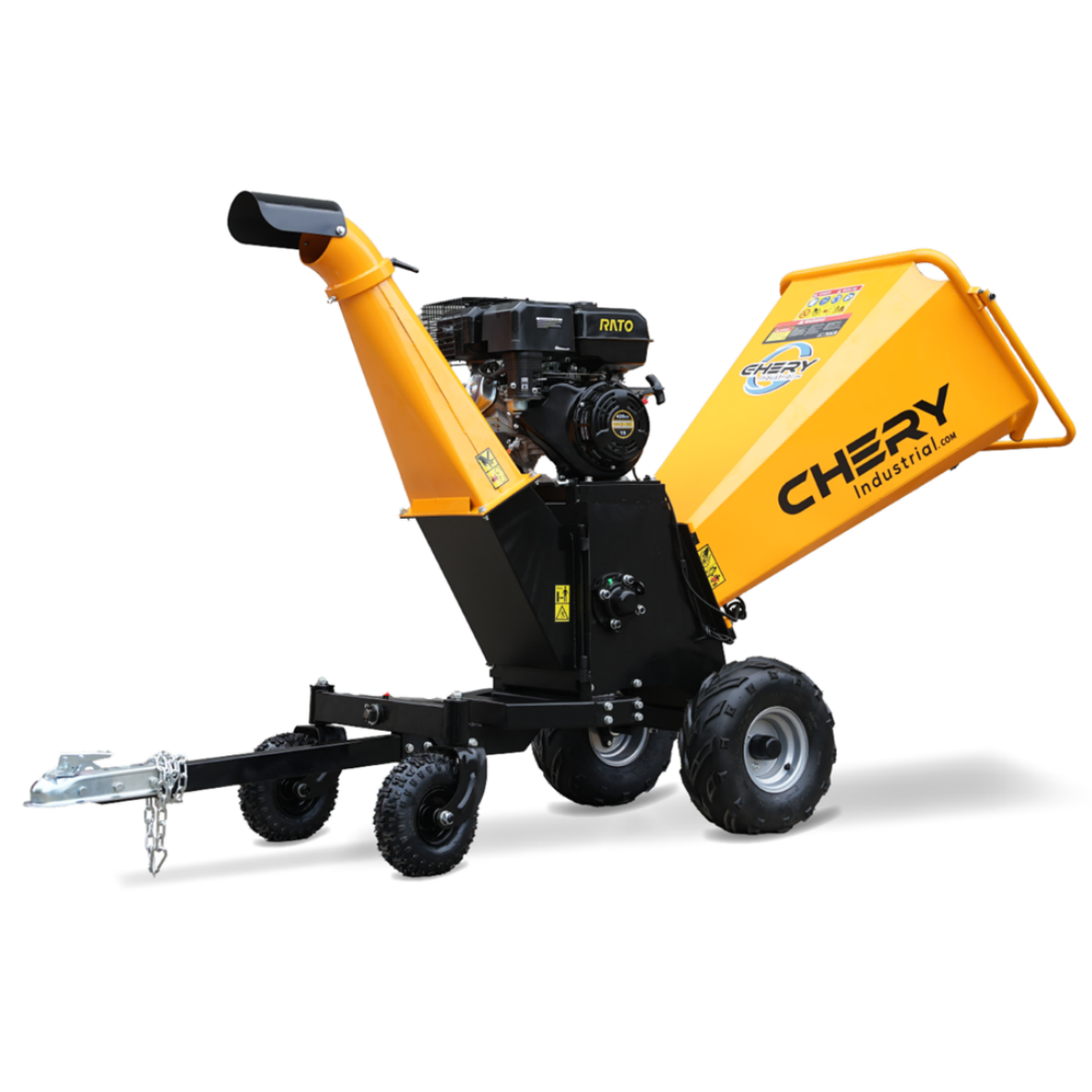 6" 15 HP 420cc Gas Powered Wood Chipper – Chery Industrial