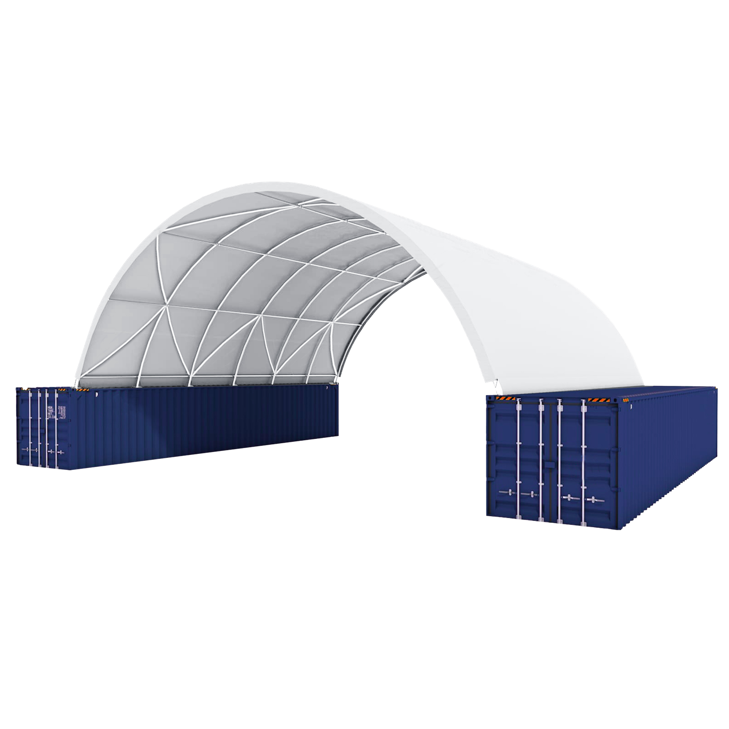 Shipping Container Canopy Shelter 40'x40'x13'