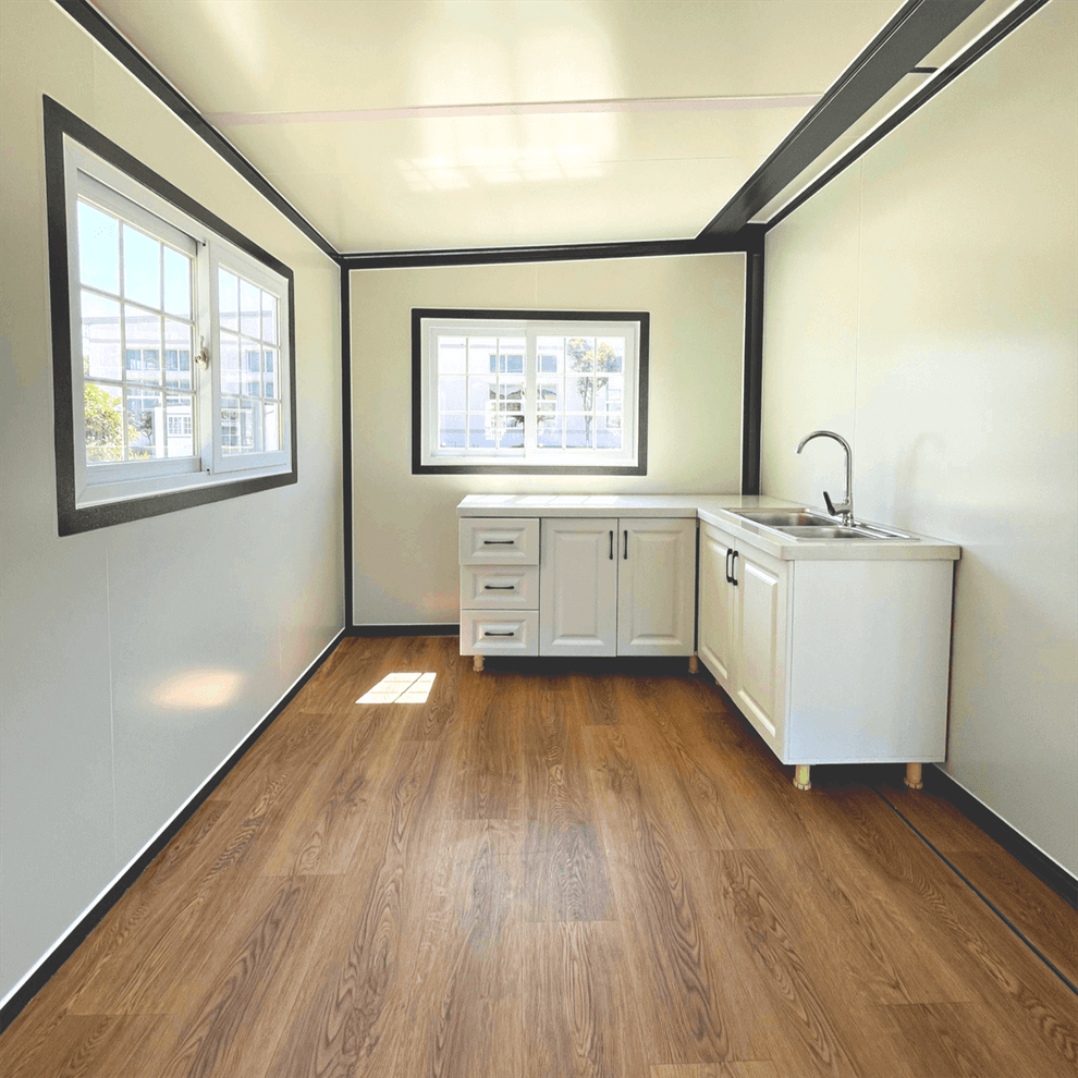 Expandable Prefab House 19ft x 20ft with Cabinet – Chery Industrial