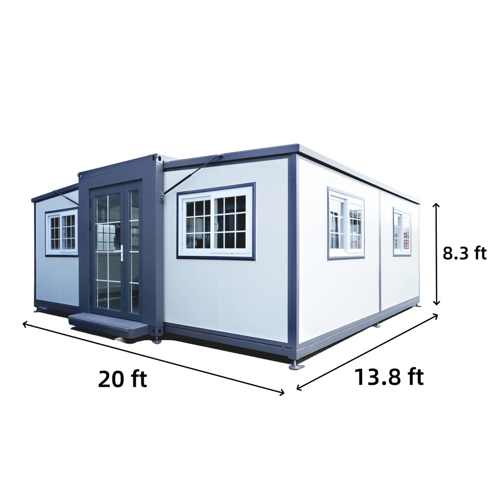 Mobile Expandable Prefab House 13ft x 20ft – Chery Industrial