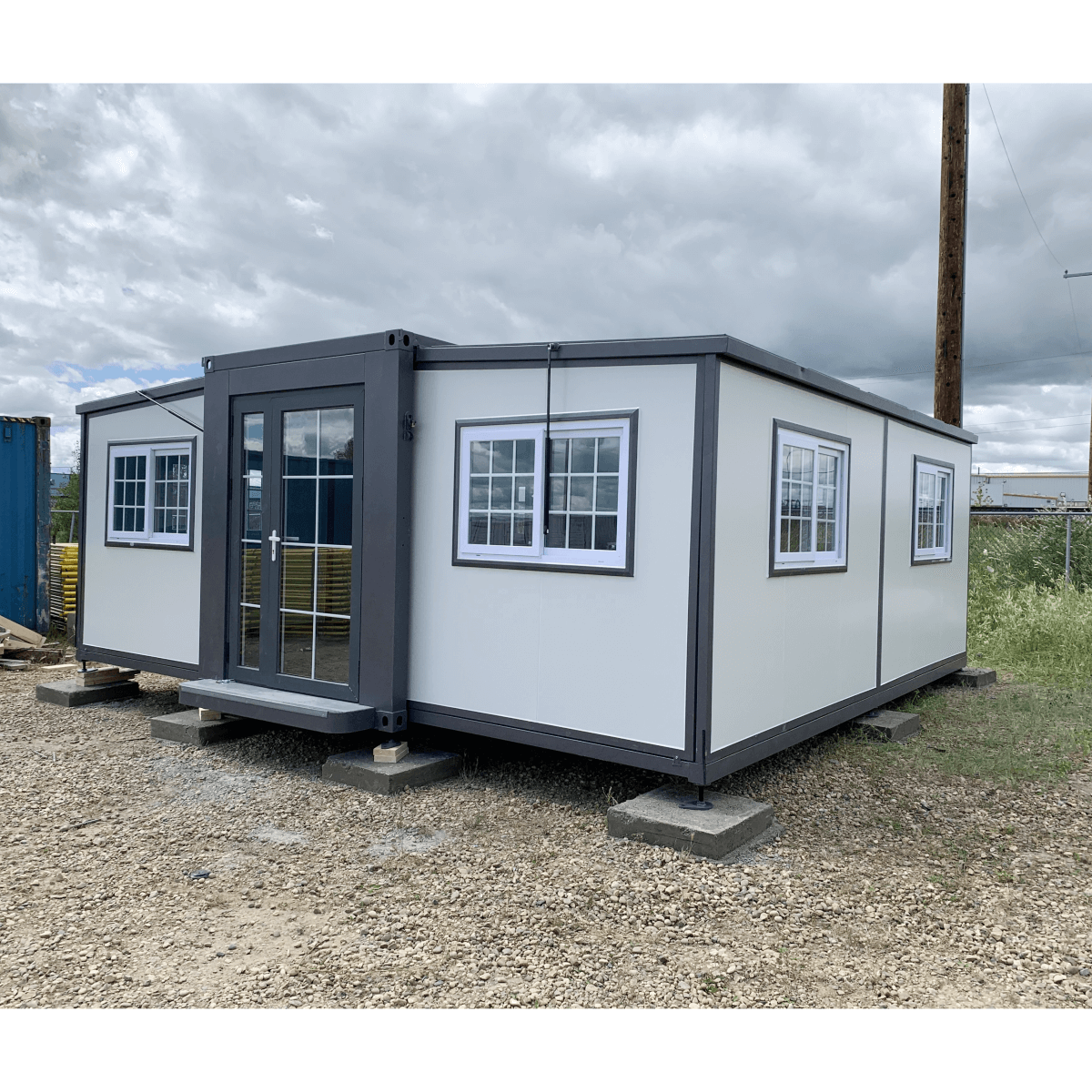 Expandable Prefab House 19ft x 20ft with Cabinet – Chery Industrial