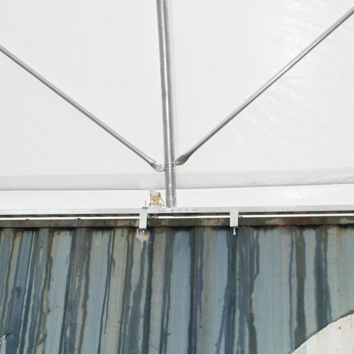 40'x40'x13' Shipping Container Canopy Shelter – Chery Industrial