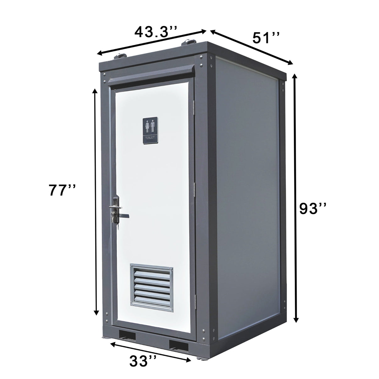 Portable Restroom w/ Sink – Chery Industrial