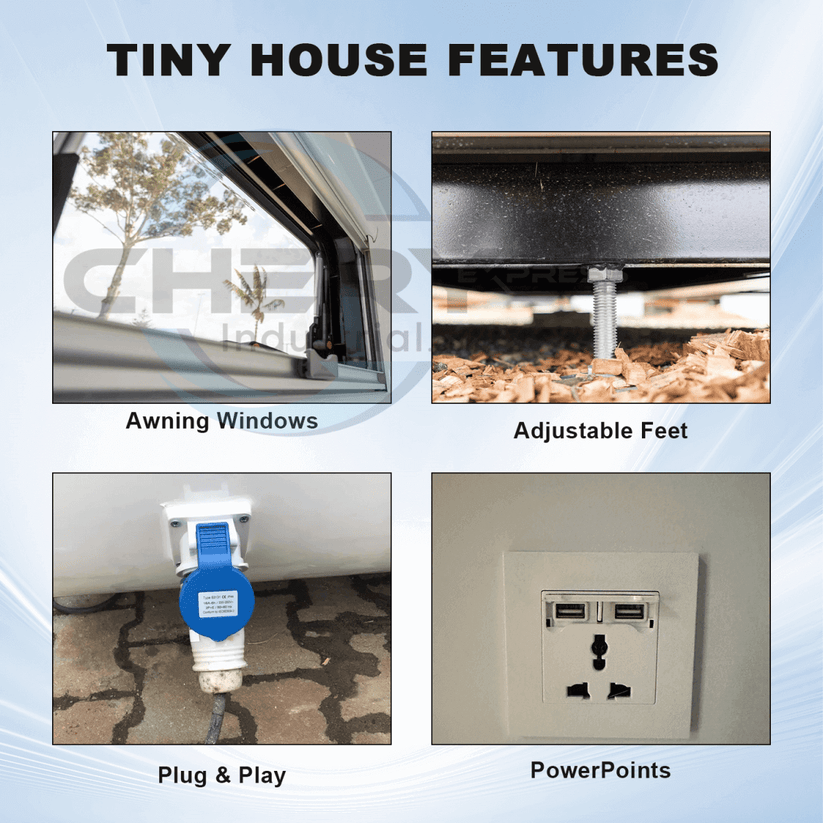 Outdoor Living and Working Tiny House 13ft – Chery Industrial