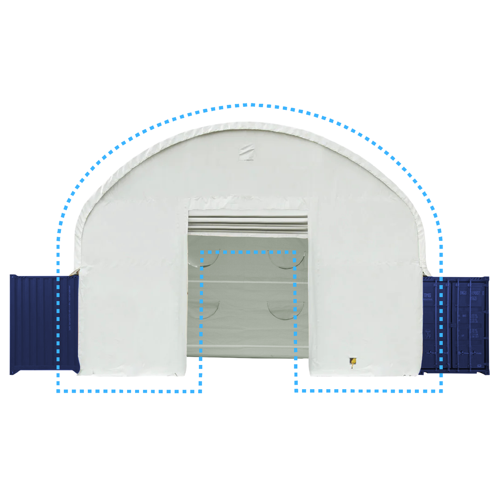Front Panel with Winch door for W20' Container Shelter – Chery Industrial