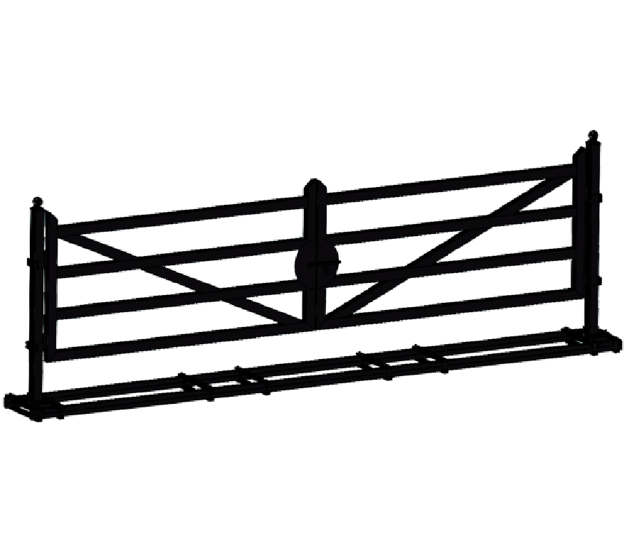 Metal Farm Fence